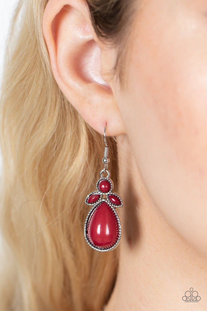 Botanical Banquet Paparazzi Necklace - Red – Mayne Bling